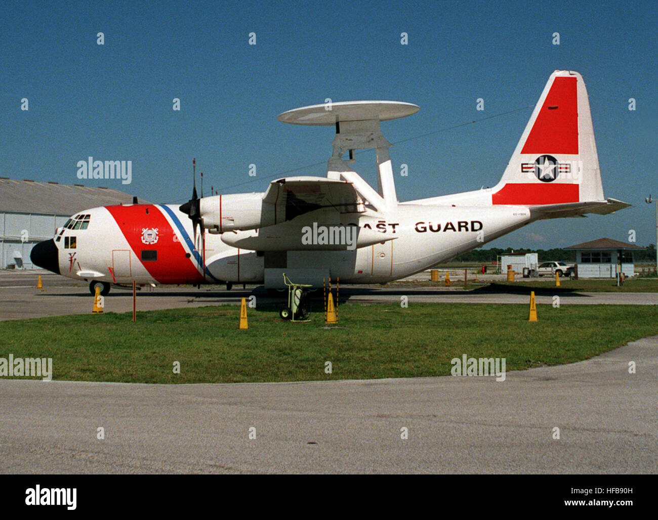 EC-130V side view at CGAS Clearwater 1993 Stock Photo - Alamy