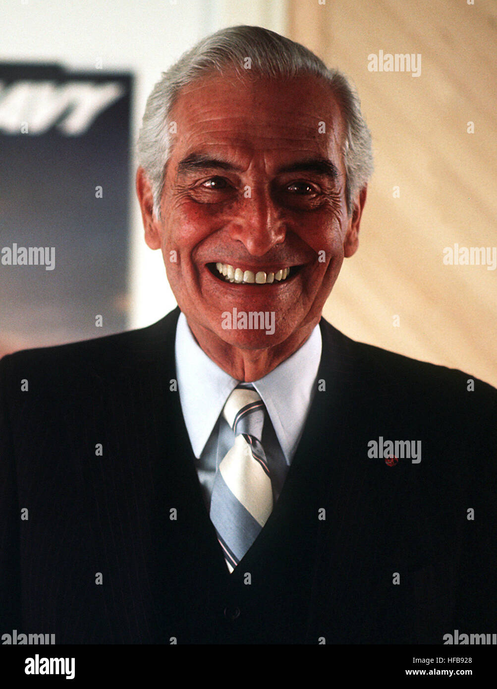 Edward Hidalgo, head and shoulders, facing front Stock Photo - Alamy