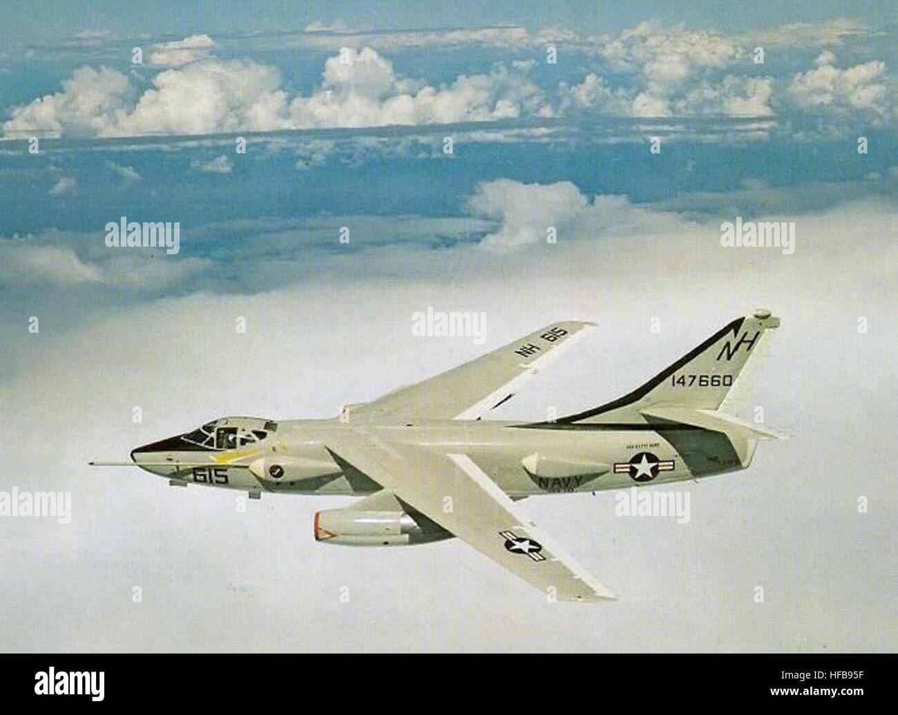 EKA-3B Skywarrior VAQ-133 1971 Stock Photo - Alamy
