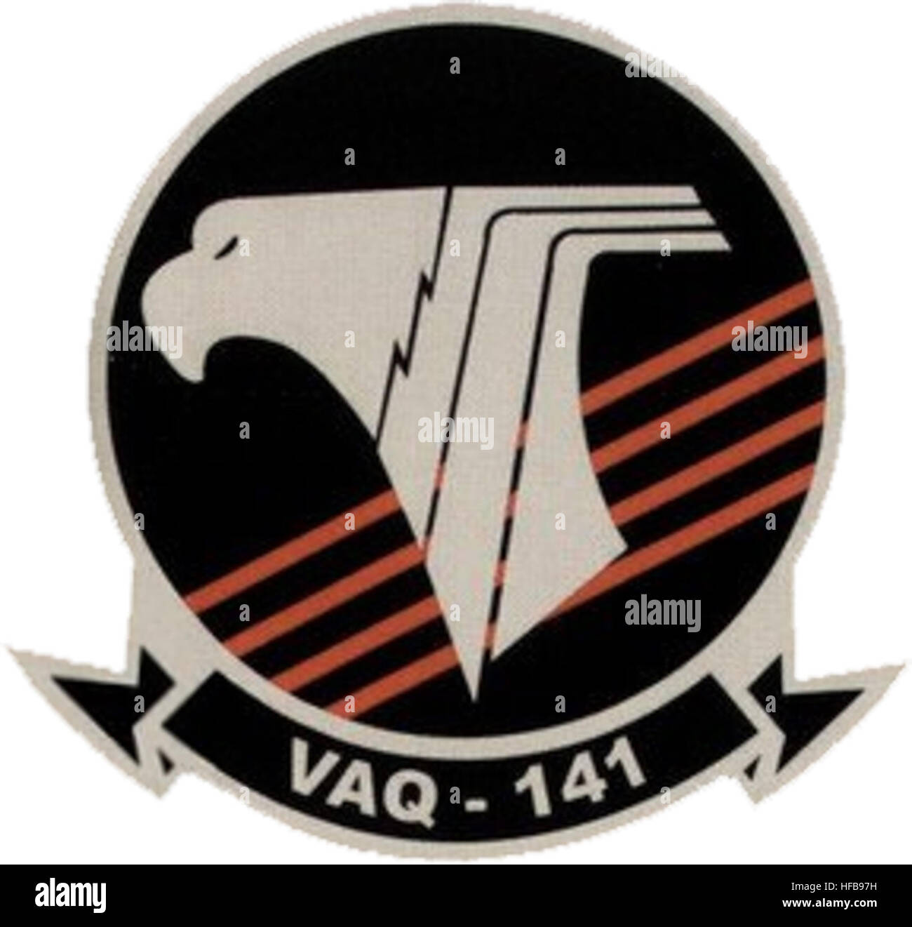 Electronic Attack Squadron 141 (US Navy) insignia c1986 Stock Photo - Alamy