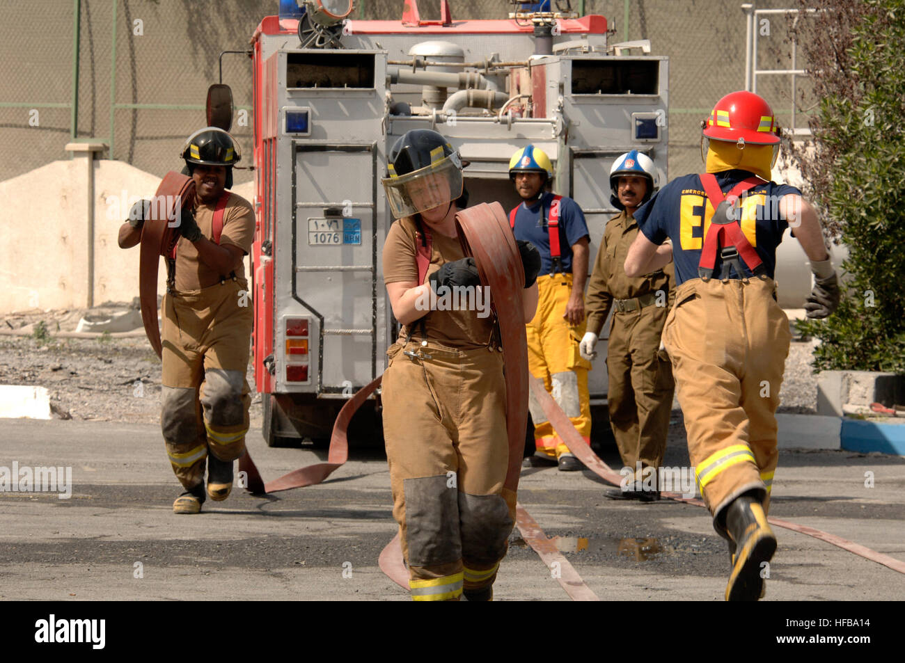 Bahrain emergency response team hi-res stock photography and images - Alamy