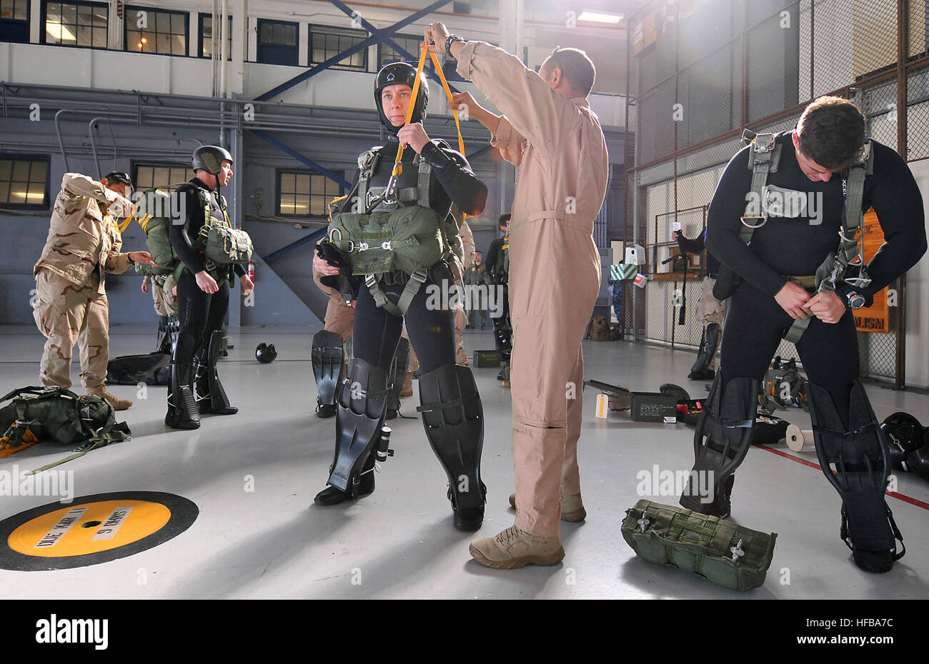 Explosive ordnance disposal technicians assigned to Explosive Ordnance ...