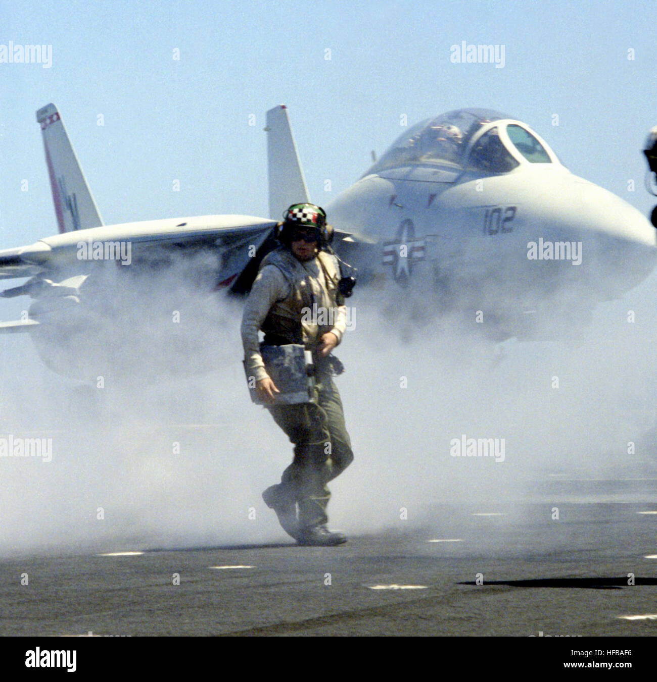 F-14A VF-191 CVN-65 1988 Stock Photo - Alamy