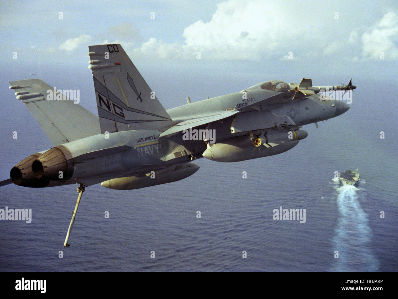 The landing maverick's hi-res stock photography and images - Alamy