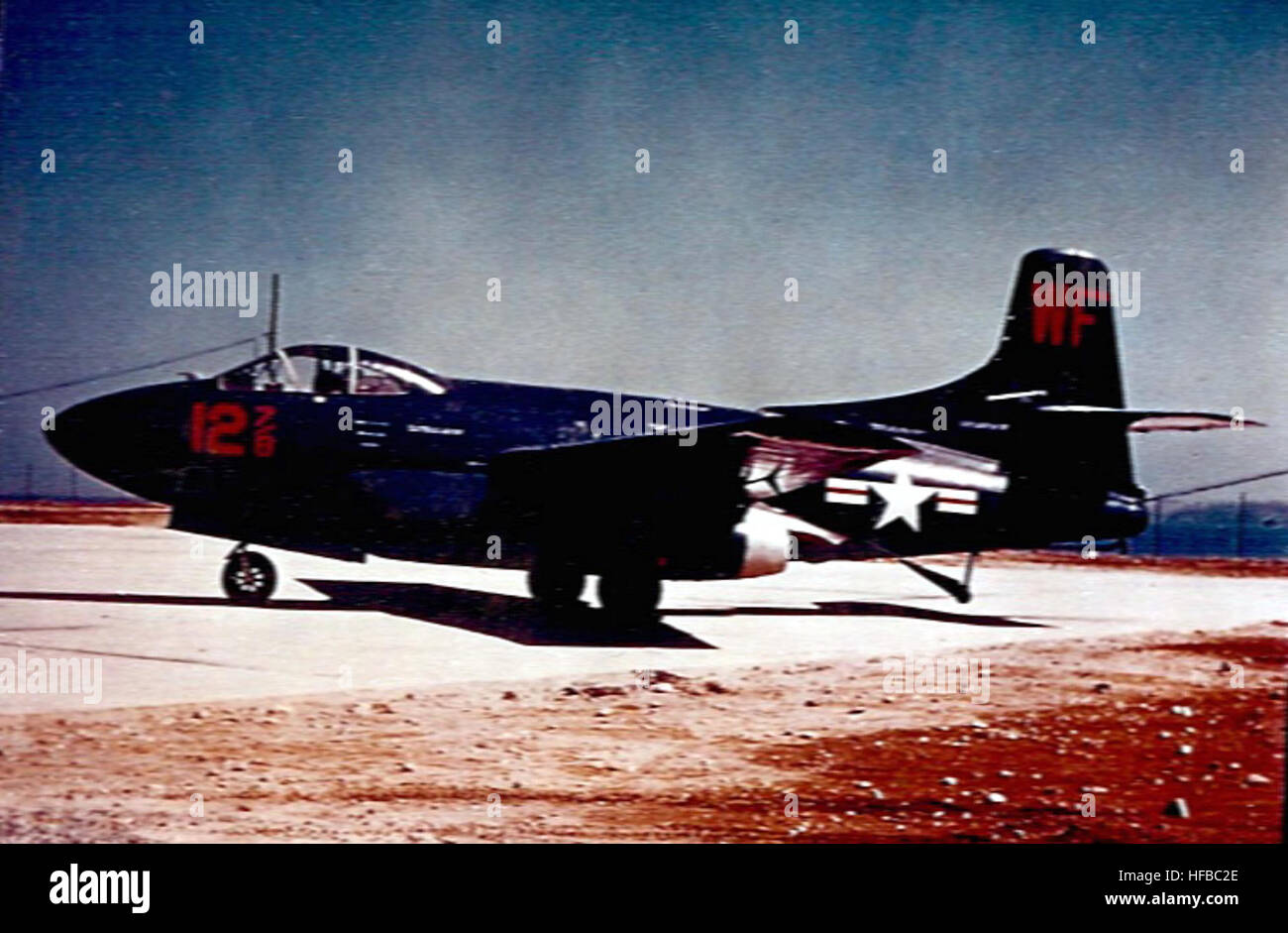 F3D-2 Skyknight of VMF(N)-513 in Korea c1952 Stock Photo - Alamy