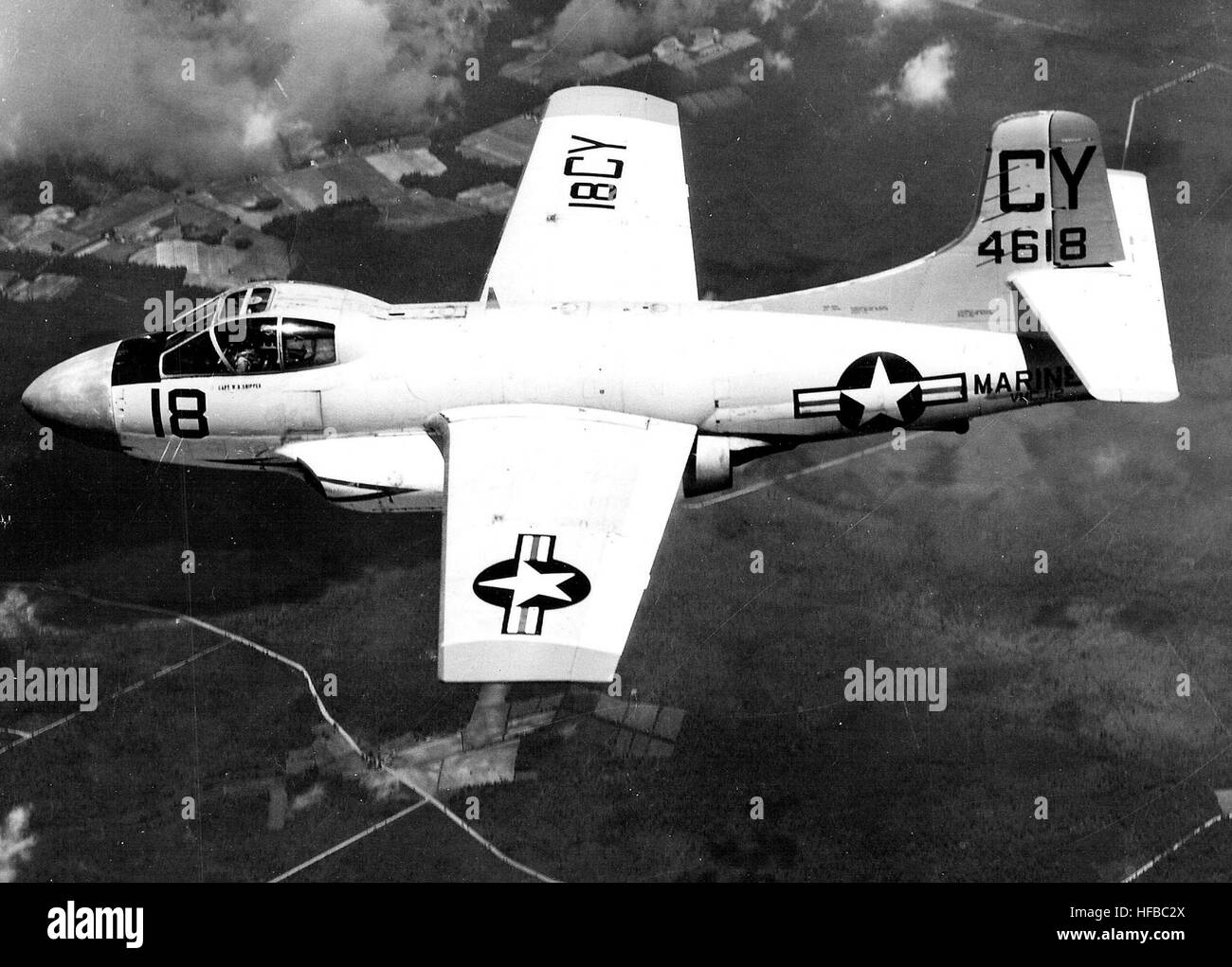 Douglas F3d Sky Knight Airplane