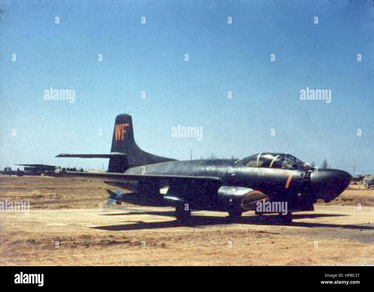F3D-2 VMFN-513 Kunsan2 1953 Stock Photo - Alamy