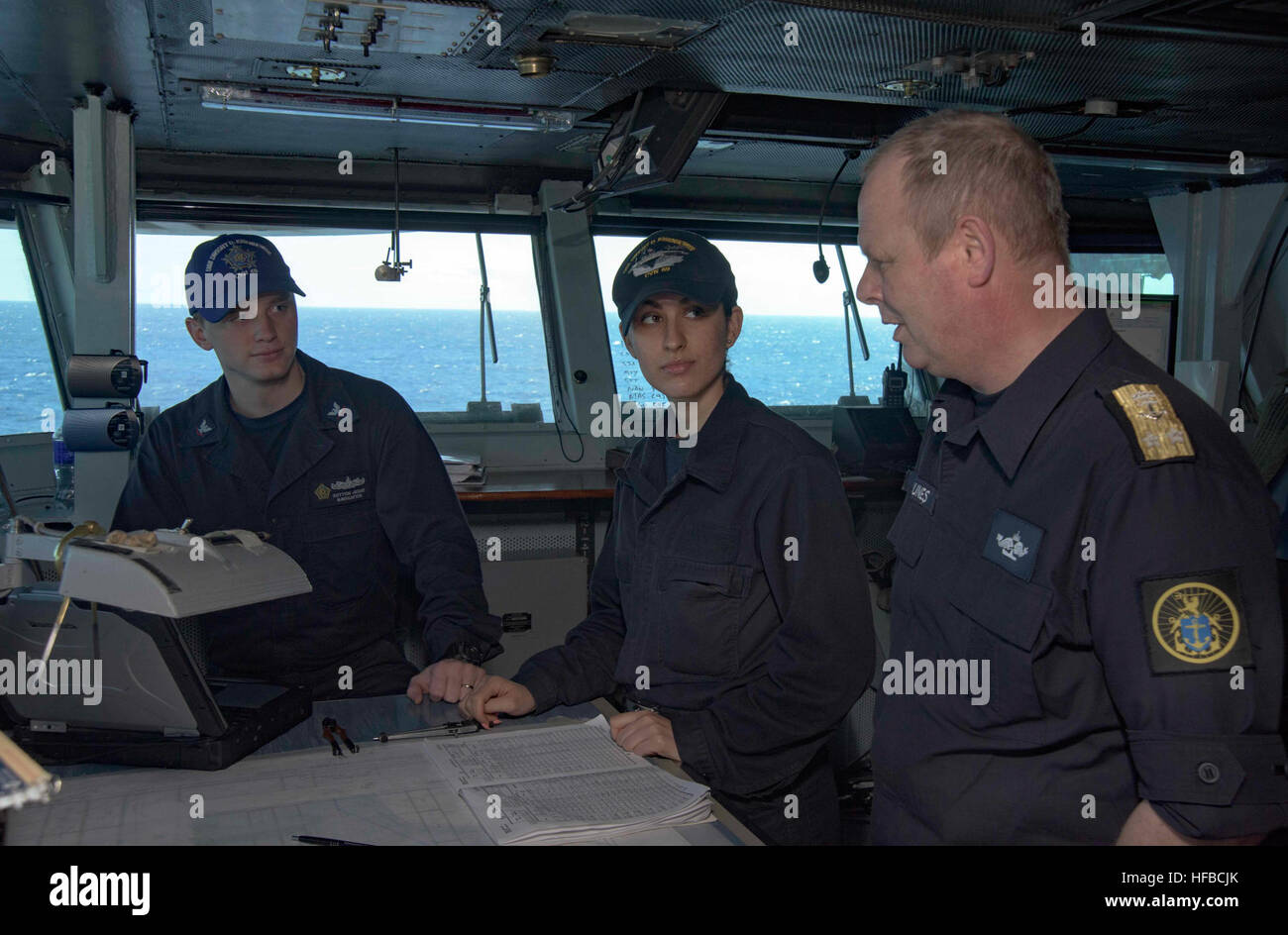 160403-N-UY653-023 ATLANTIC OCEAN (April 3, 2016) Rear Admiral Lars ...