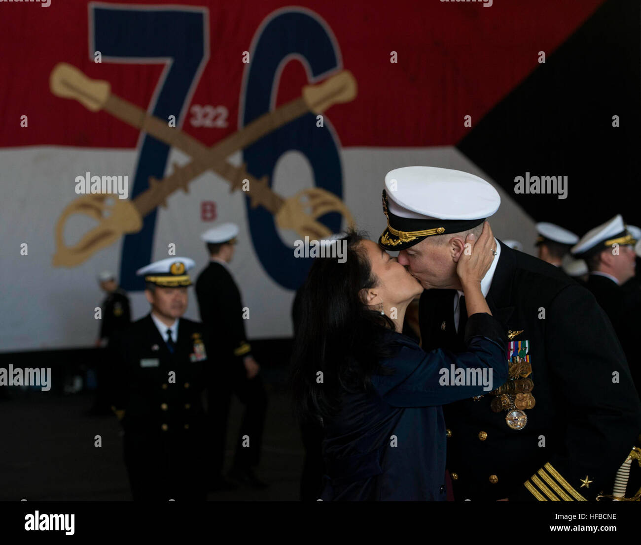 160412-N-YD641-607 YOKOSUKA, Japan (April 12, 2016) Capt. Chris Bolt ...