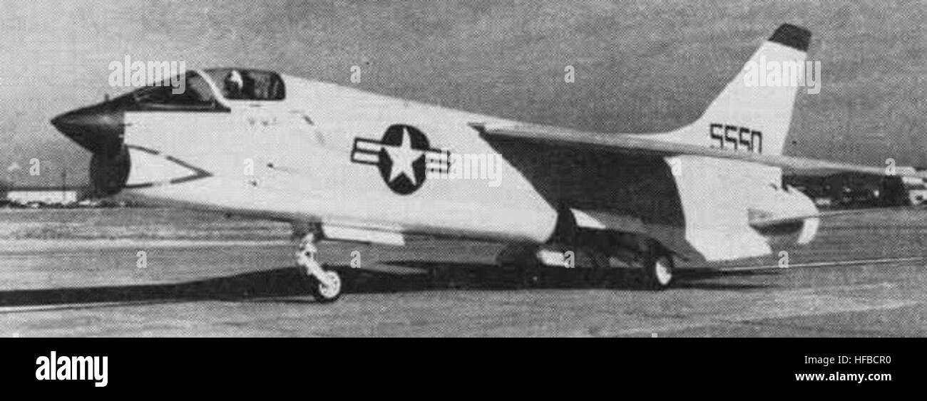 F8U-2 145550 NATC NAN4-59 Stock Photo - Alamy