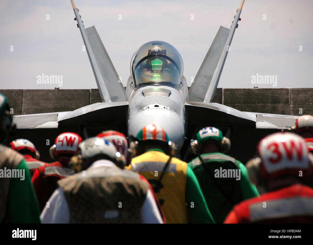 U.S. Navy Sailors from Carrier Air Wing Two and USS Abraham Lincoln ...
