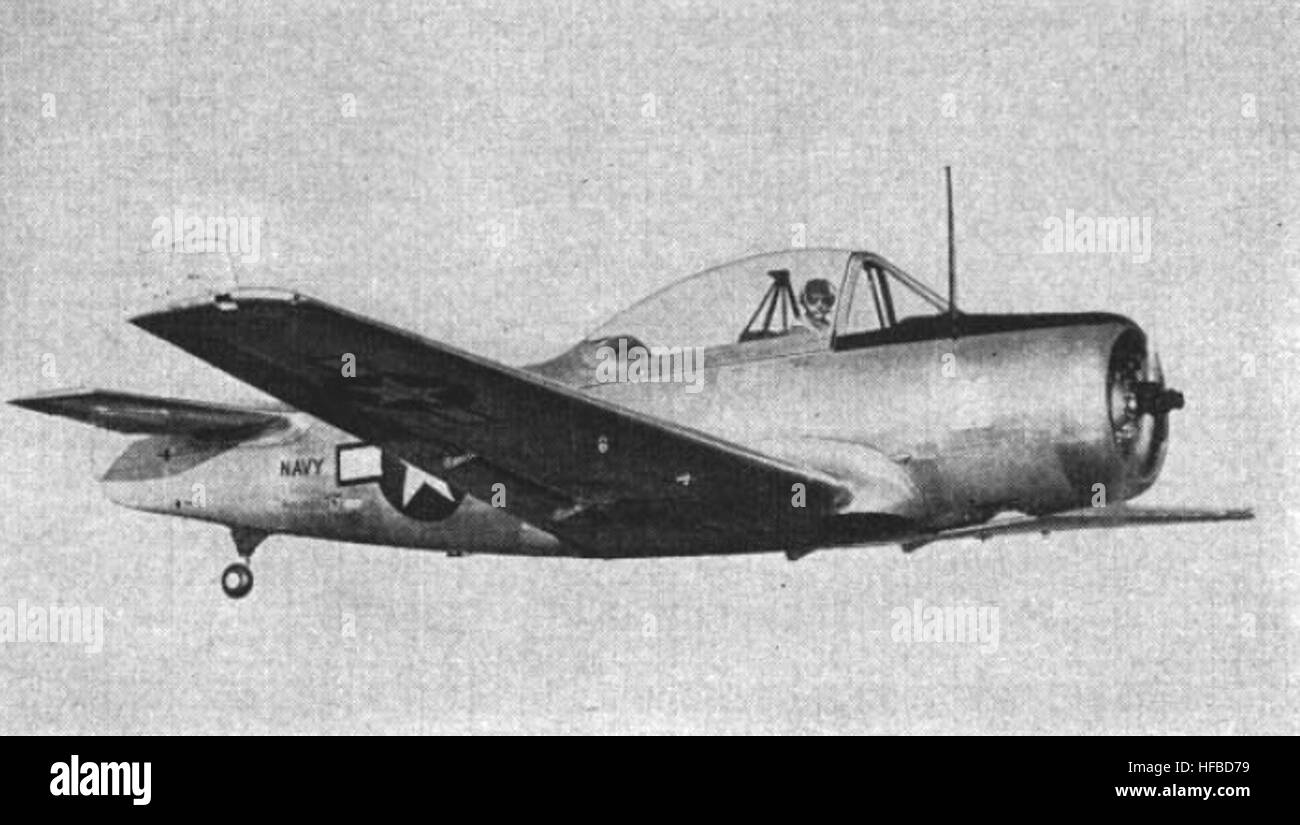 Fairchild XNQ-1 in flight in 1946 Stock Photo - Alamy