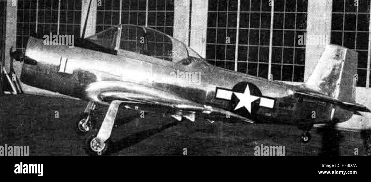 Fairchild XNQ-1 trainer in 1946 Stock Photo - Alamy