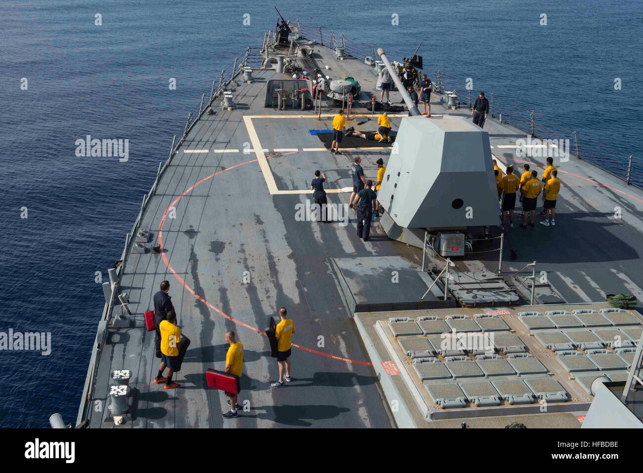 Naval security force sentry training hi-res stock photography and ...