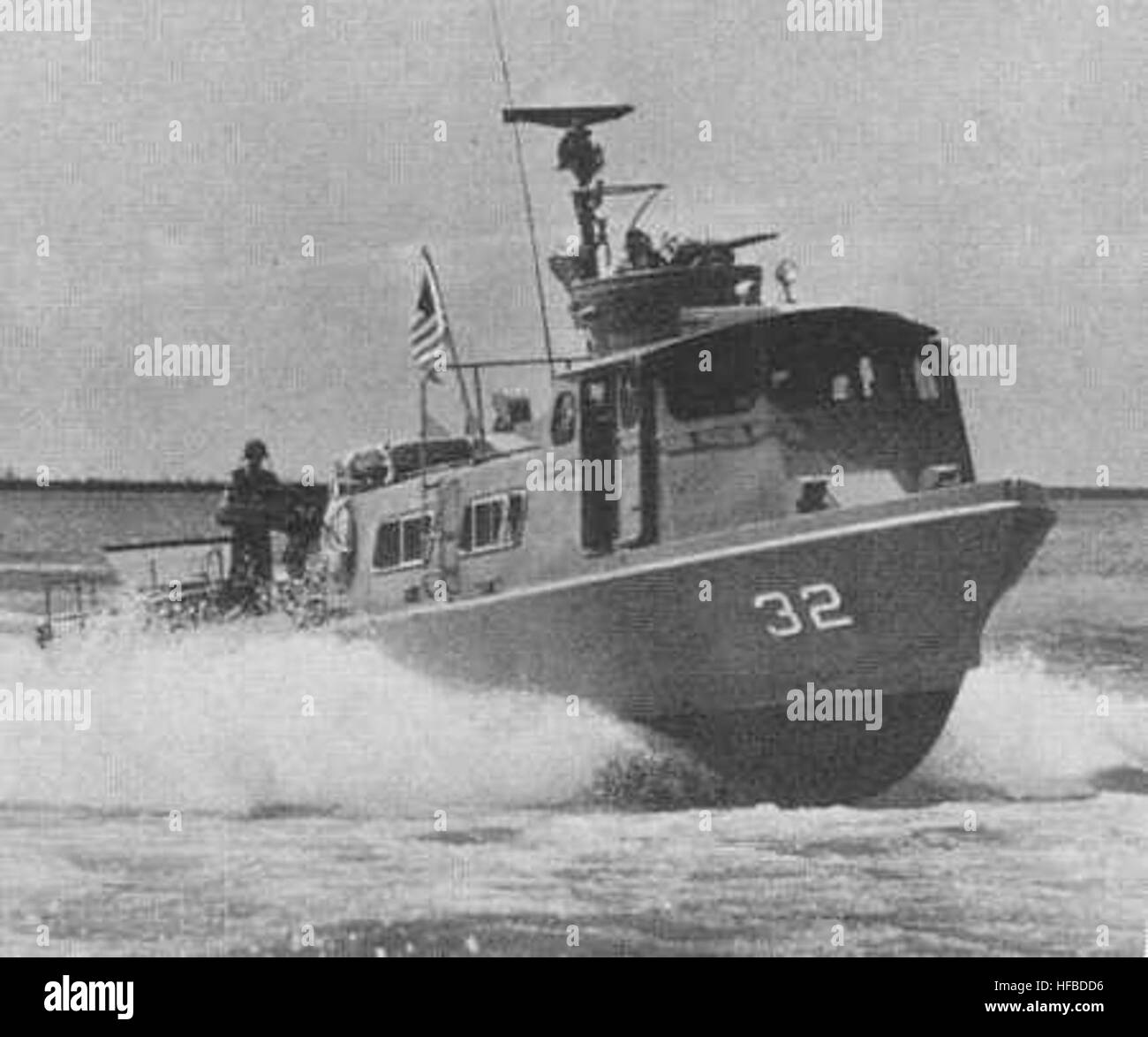 Fast Patrol Craft (Swift boat) fast Stock Photo - Alamy