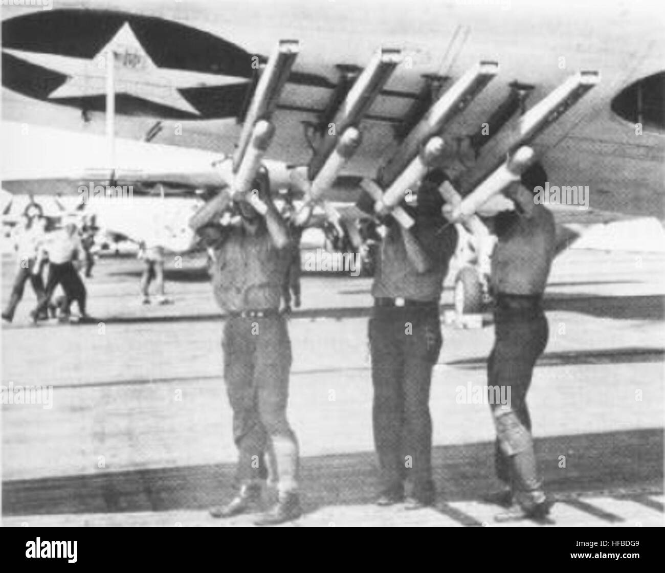 FFAR being loaded on TBF Stock Photo - Alamy