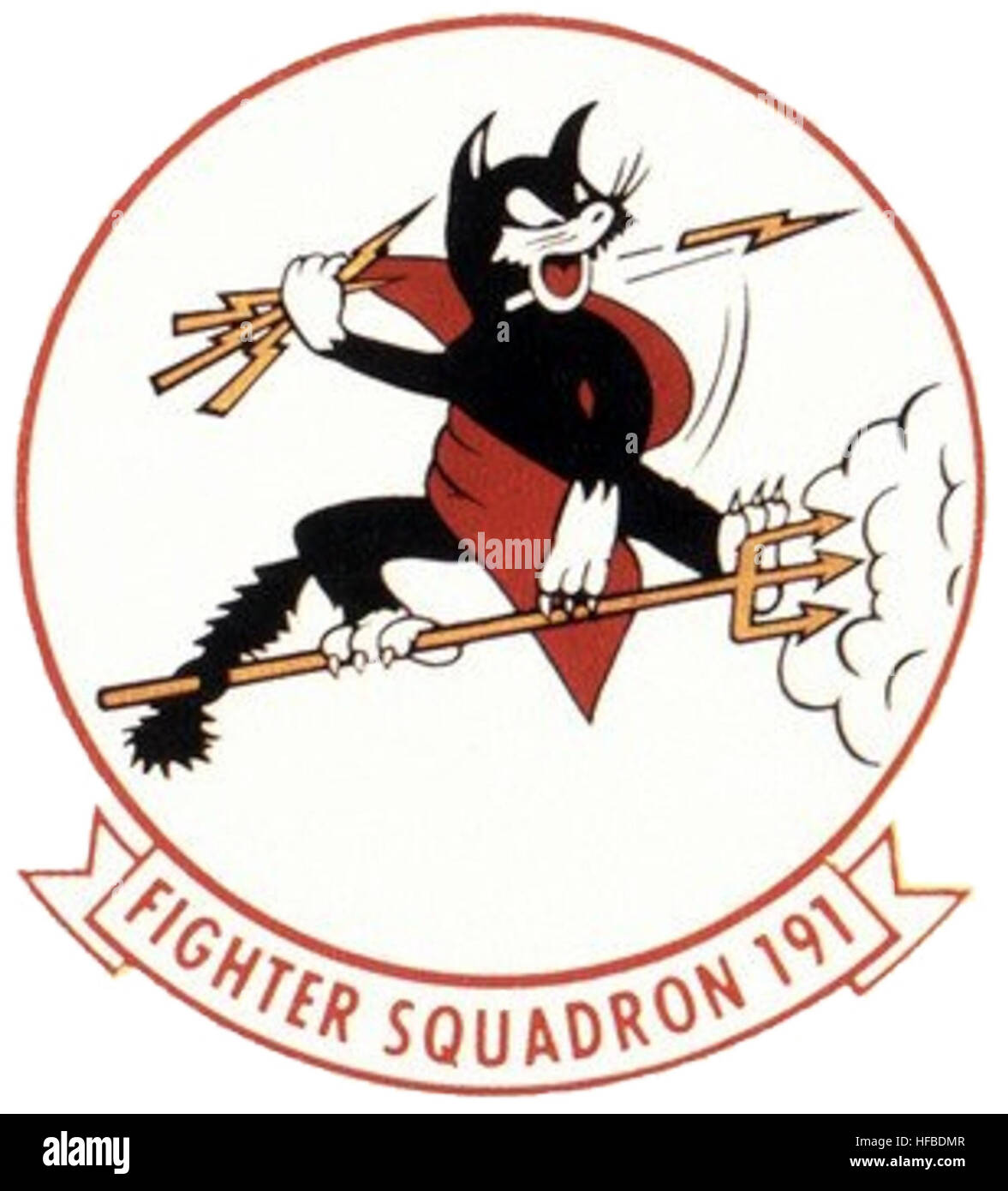 Fighter Squadron 191 (US Navy) patch Stock Photo - Alamy