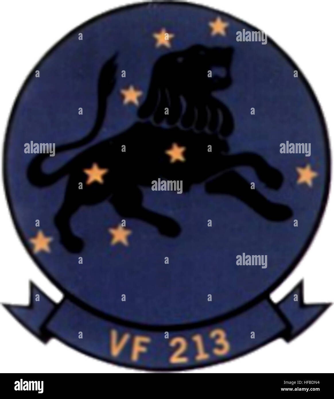 Fighter Squadron 213 (US Navy) insignia c1984 Stock Photo - Alamy
