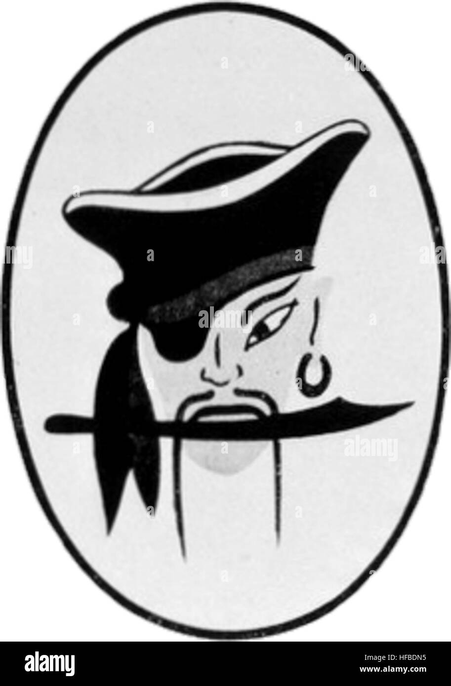 Fighter Squadron 24 (US Navy) insignia c1955 Stock Photo - Alamy