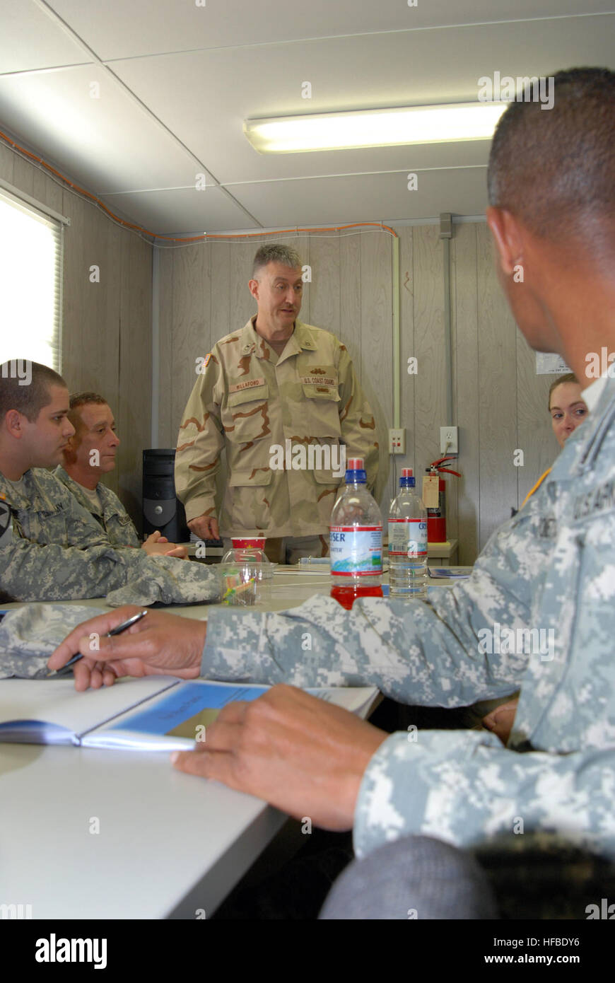 Coast Guard and Joint Task Force personnel conduct Fire Warden training ...