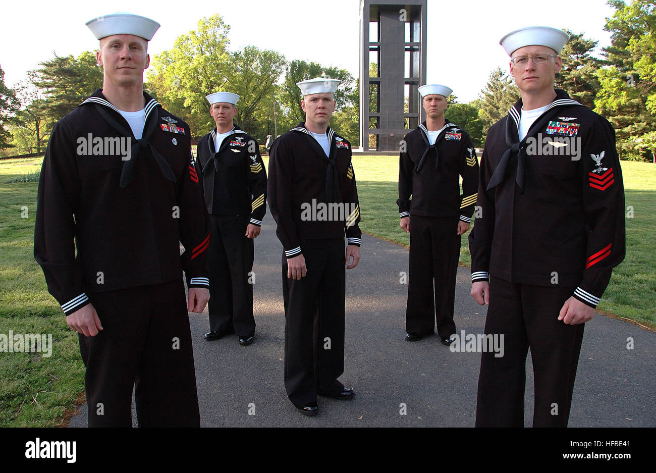 060427-N-1722M-060 Washington, D.C. (April 27, 2006) - The five ...