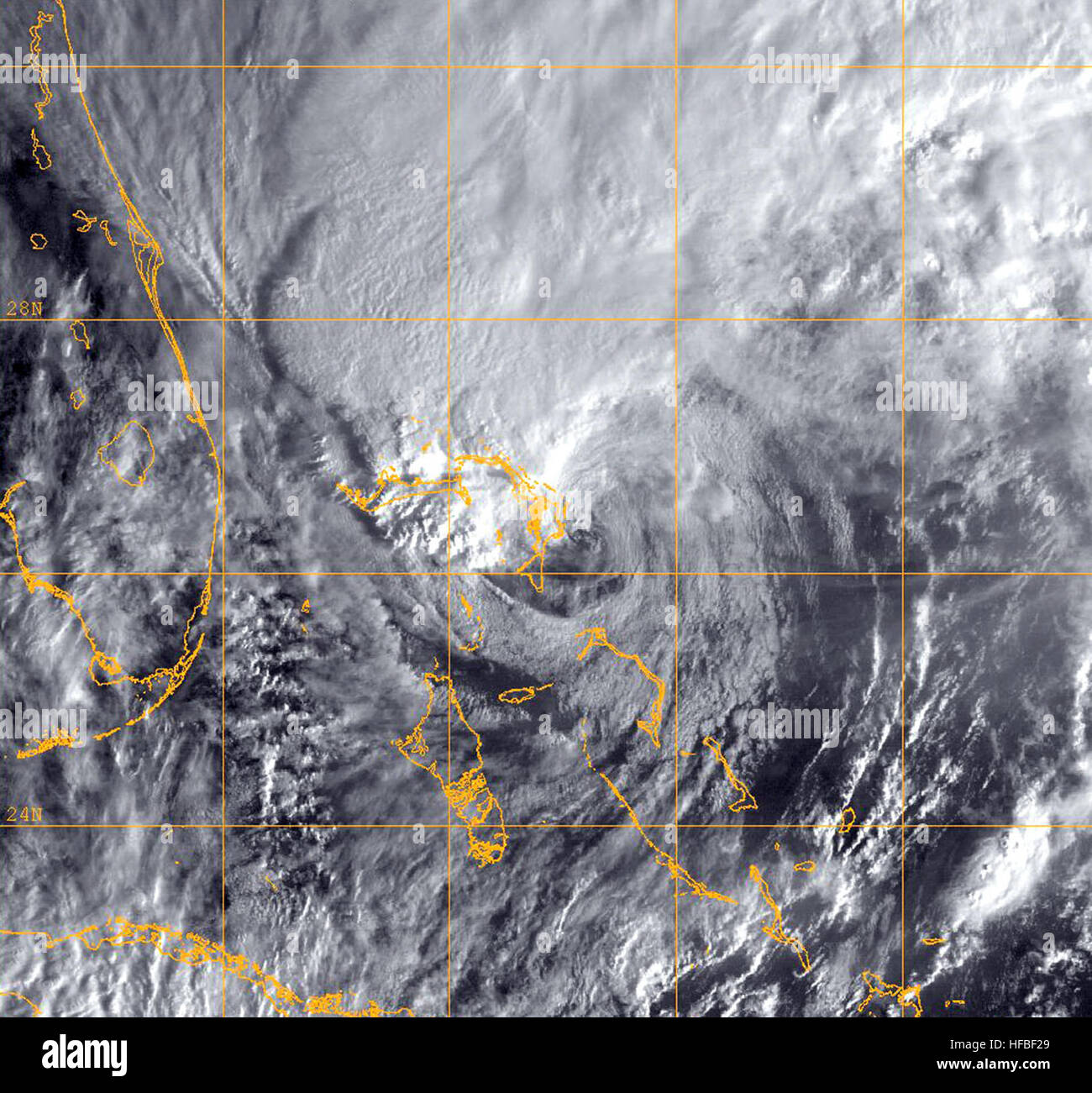 WASHINGTON (Oct. 26, 2012) A GOES-13 infrared satellite image of ...