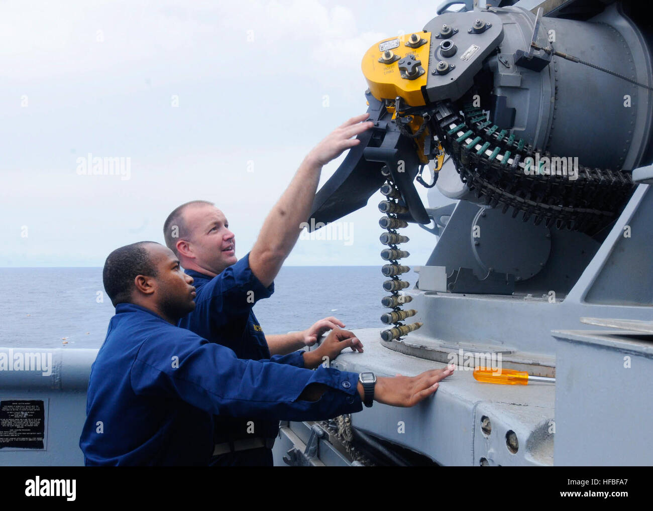 Personnel aboard uss wasp hi-res stock photography and images - Alamy