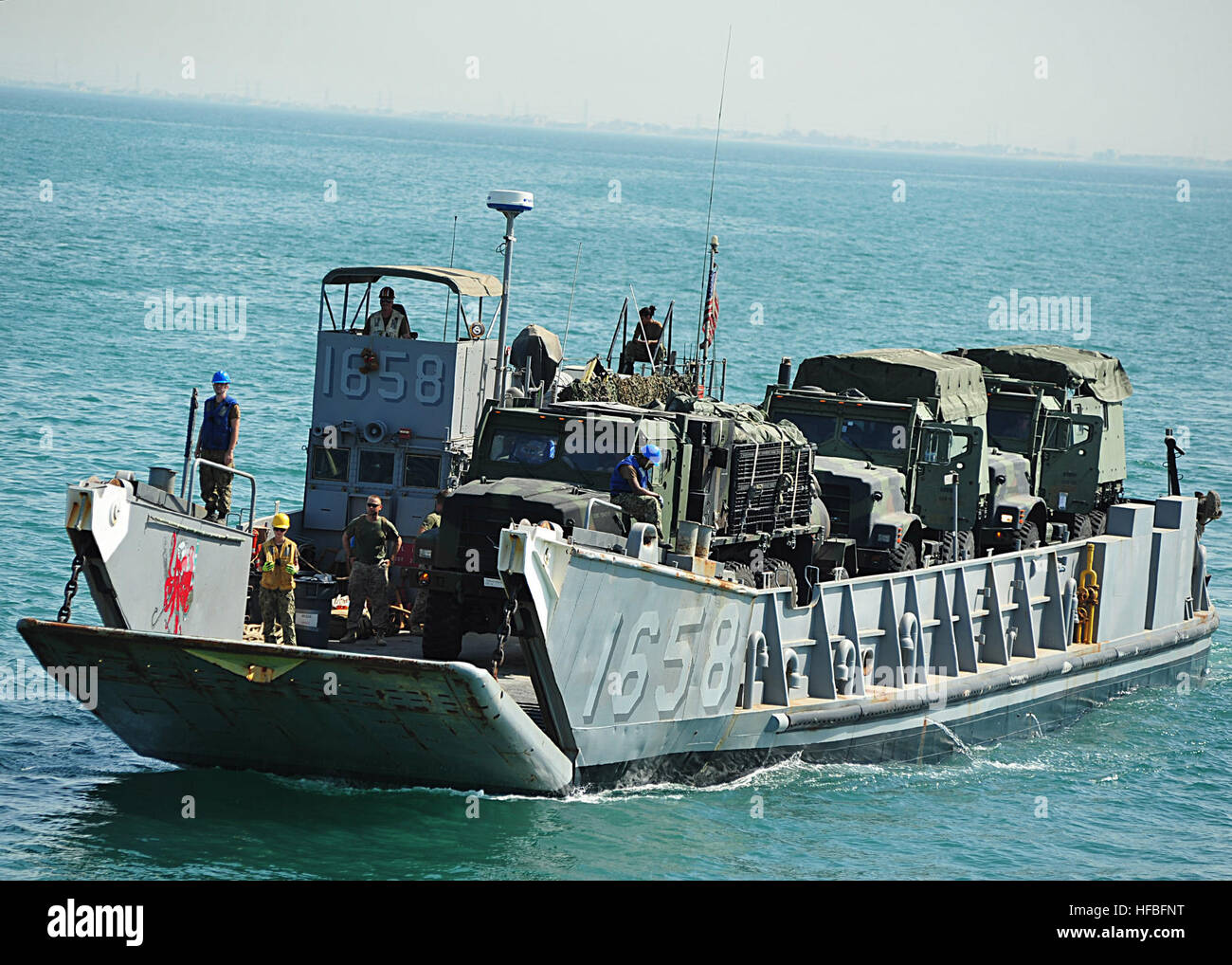 Landing Craft Utility Lcu 1658 High Resolution Stock Photography and ...