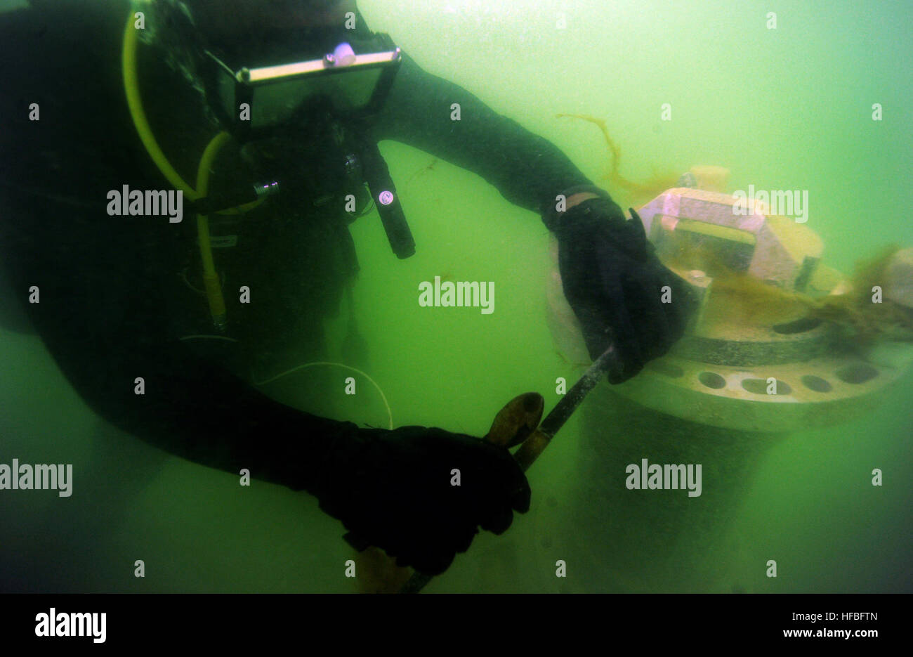 120419-N-IZ904-107 BAHRAIN (April 19, 2012) Navy Diver 2nd Class Devon ...
