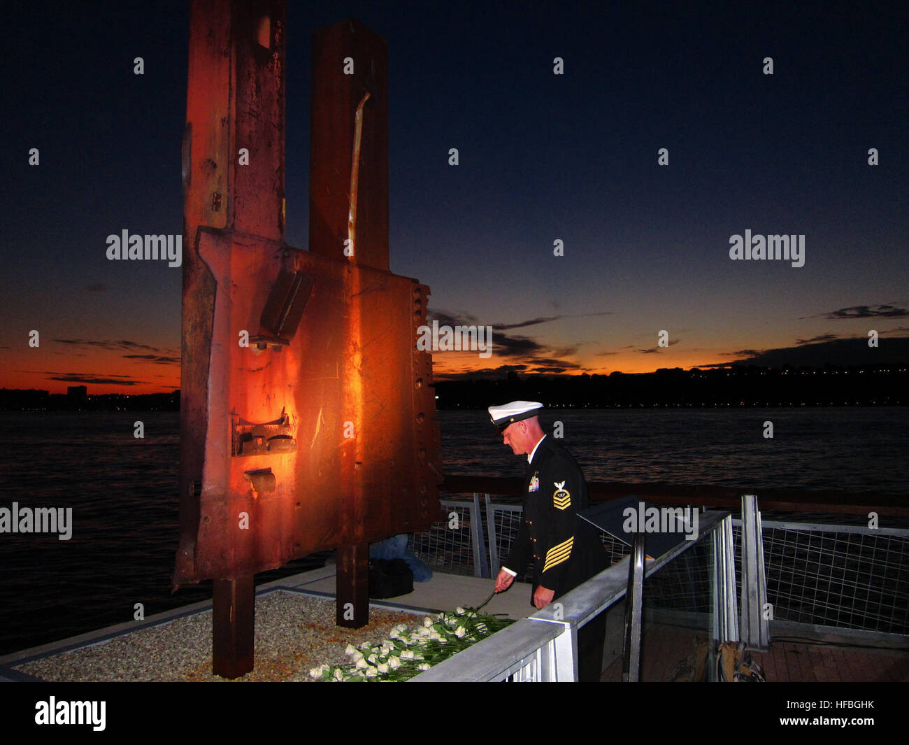 Marine 9 11 ground zero hi-res stock photography and images - Alamy