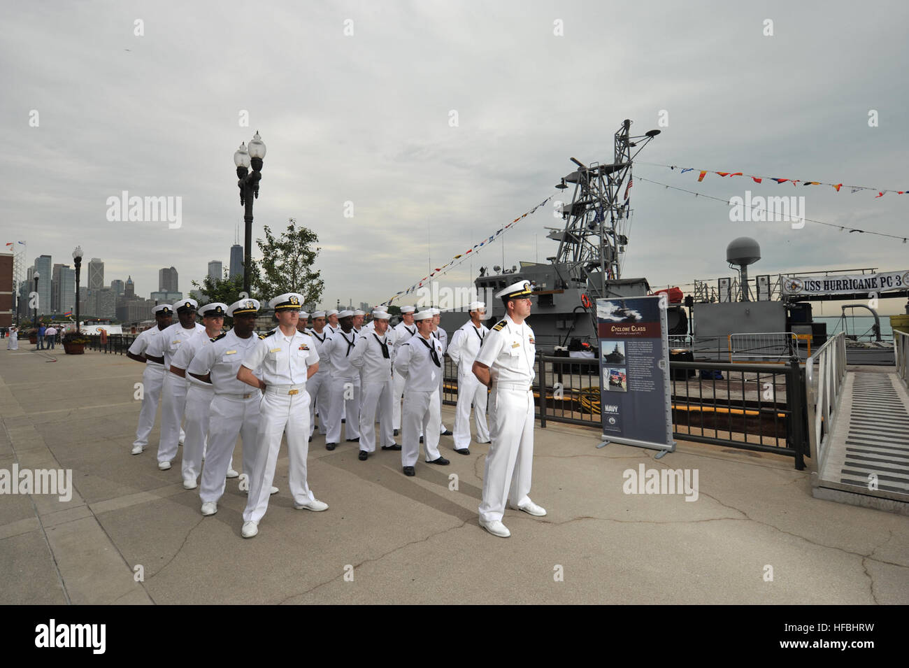 The cyclone class coastal patrol ship uss hurricane pc the hi-res stock ...