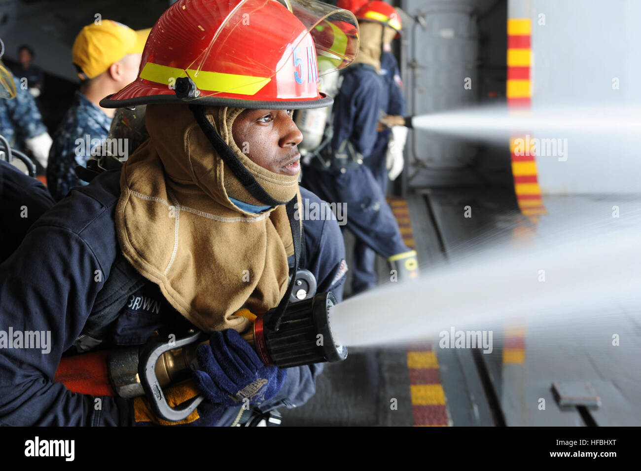 120104-N-EK905-047 GULF OF ADEN (Jan. 4, 2012) Electrician’s Mate ...