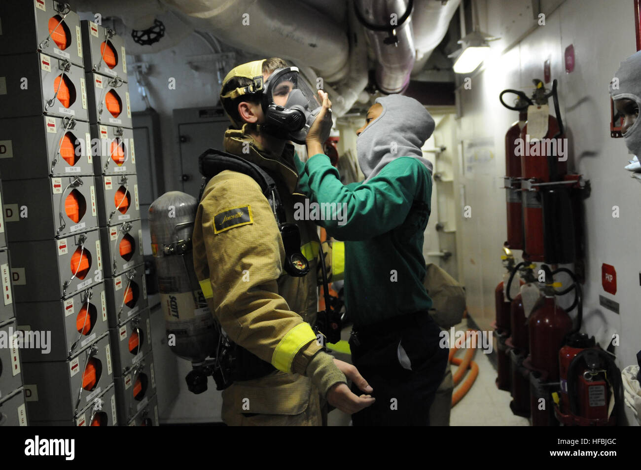 ATLANTIC OCEAN (May 8, 2012) Machinist's Mate 3rd Class Tiffany Y ...