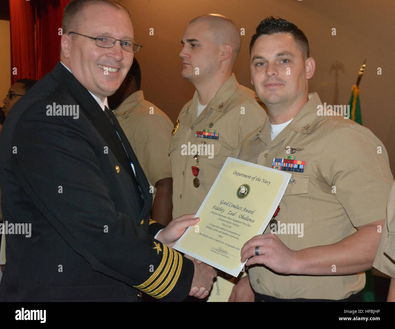 Navy good conduct hi-res stock photography and images - Alamy