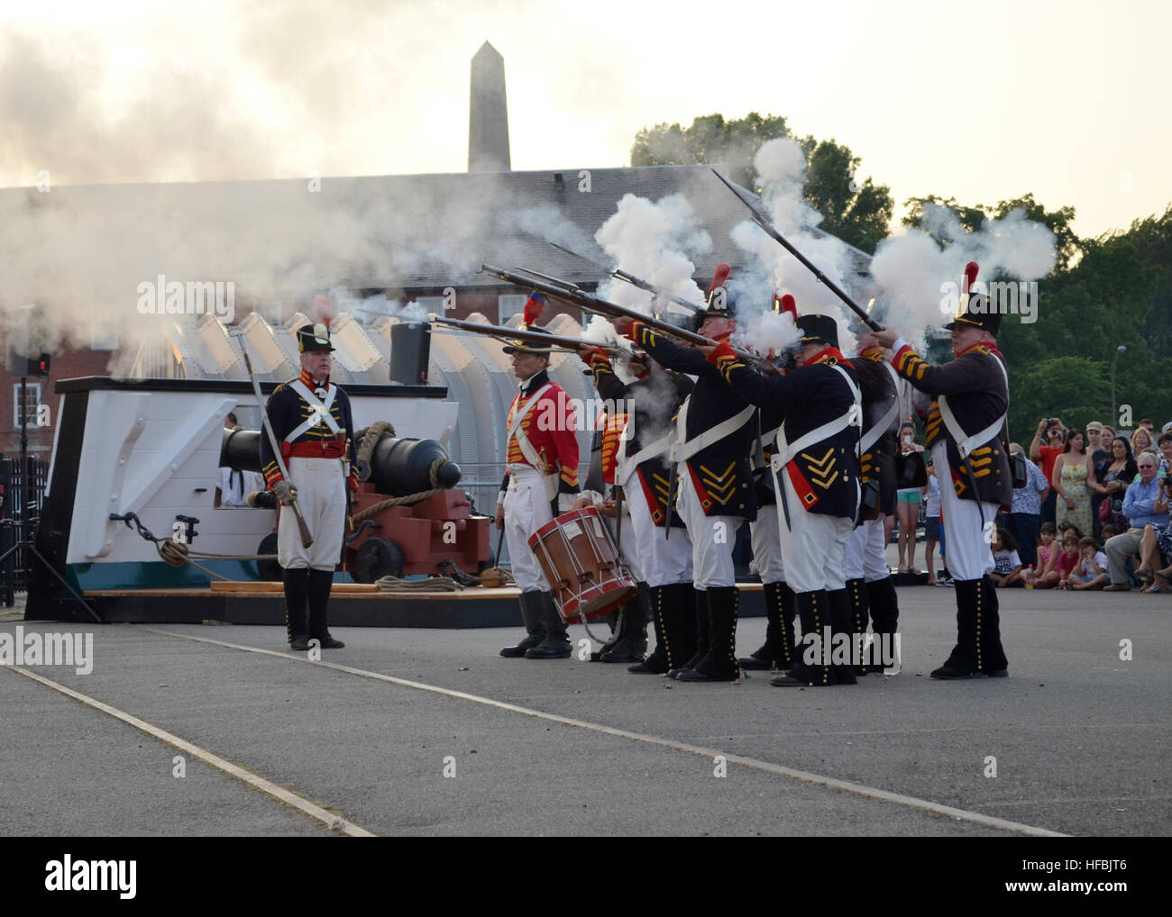 Uss constitution 1812 marine guard hi-res stock photography and images ...