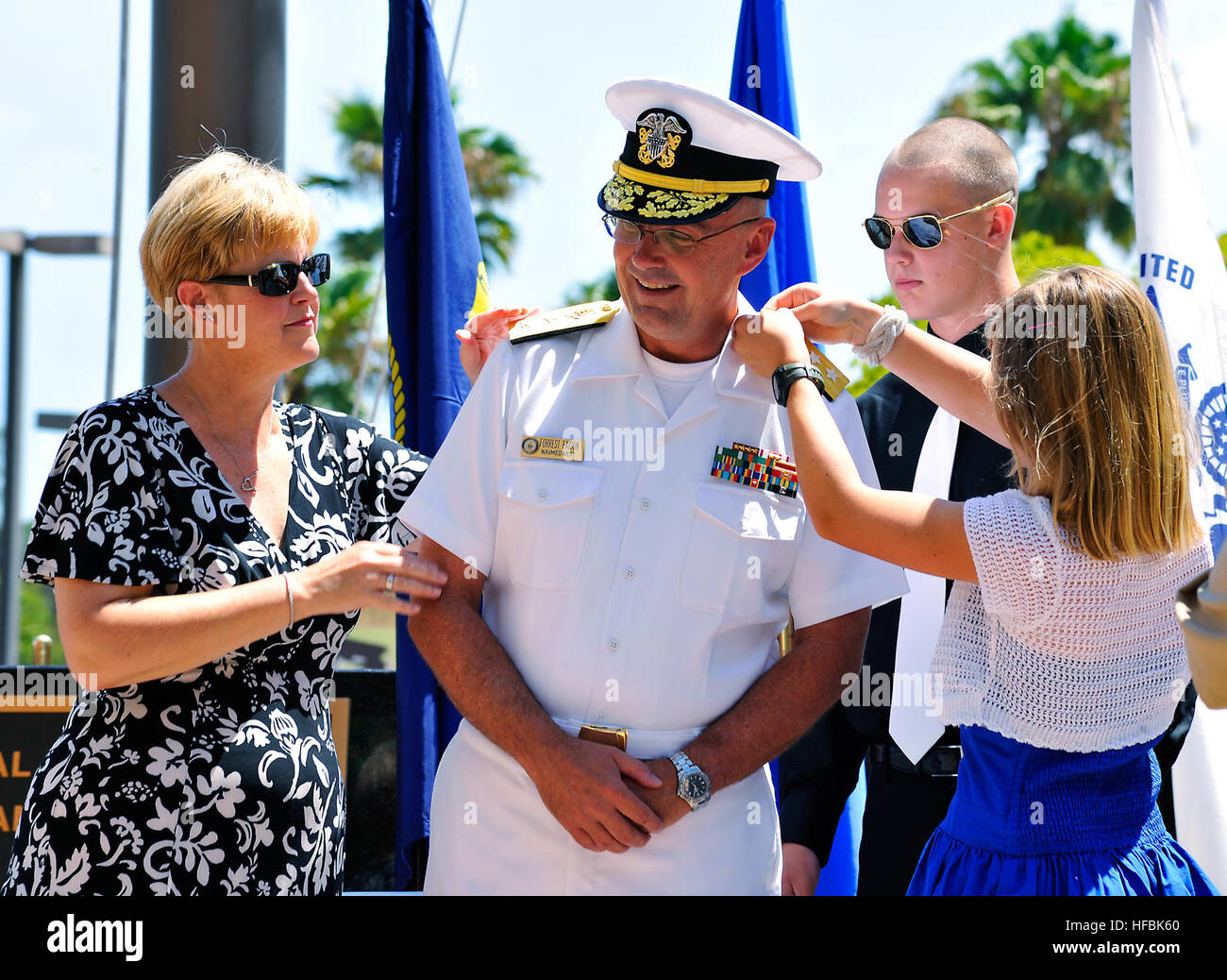Rear adm c forrest faison iii hi-res stock photography and images - Alamy