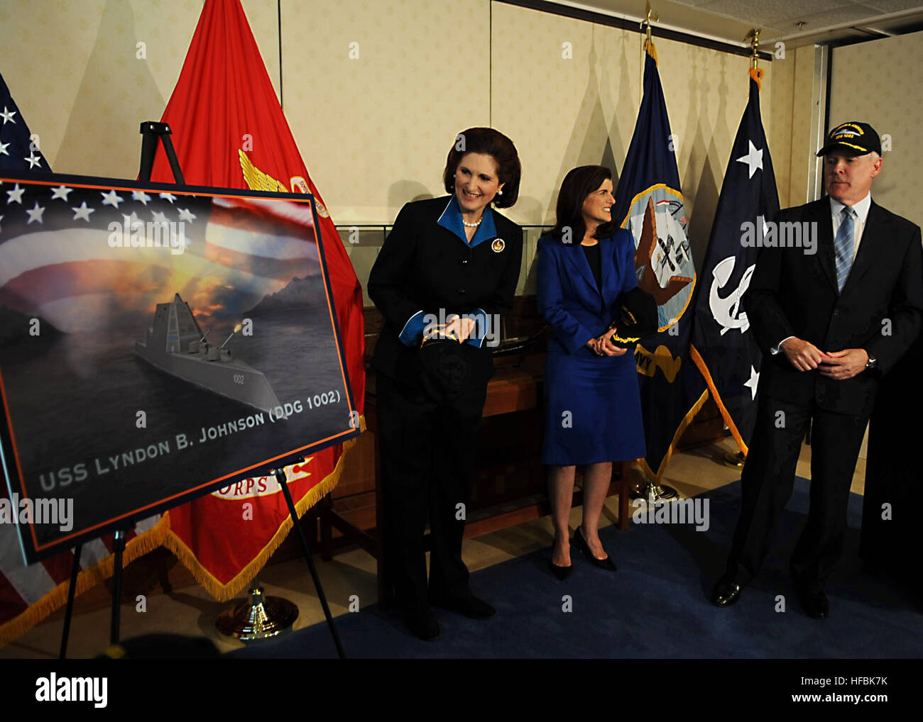 Lyndon b johnson announces war hi-res stock photography and images - Alamy