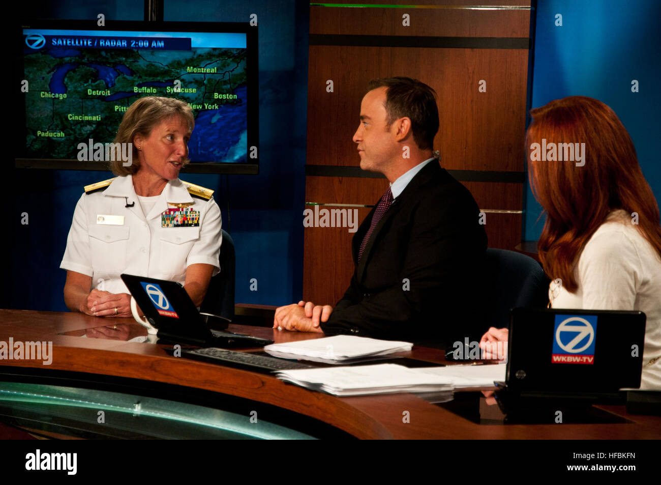 BUFFALO, N.Y. (Sept. 10, 2012) Rear Adm. Robin Graf, deputy commander ...