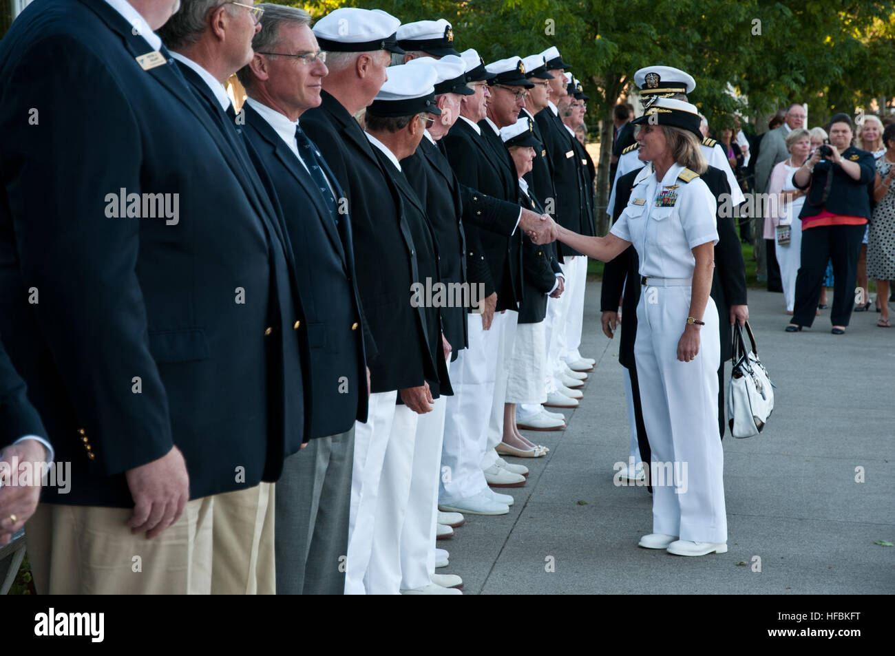 RIDGEWAY, Canada (Sept. 10, 2012) Rear Adm. Robin Graf, deputy ...