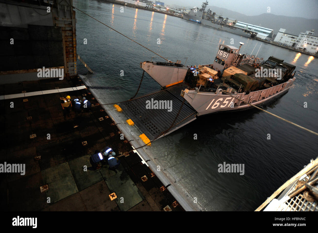 Landing craft utility lcu 1651 hi-res stock photography and images - Alamy
