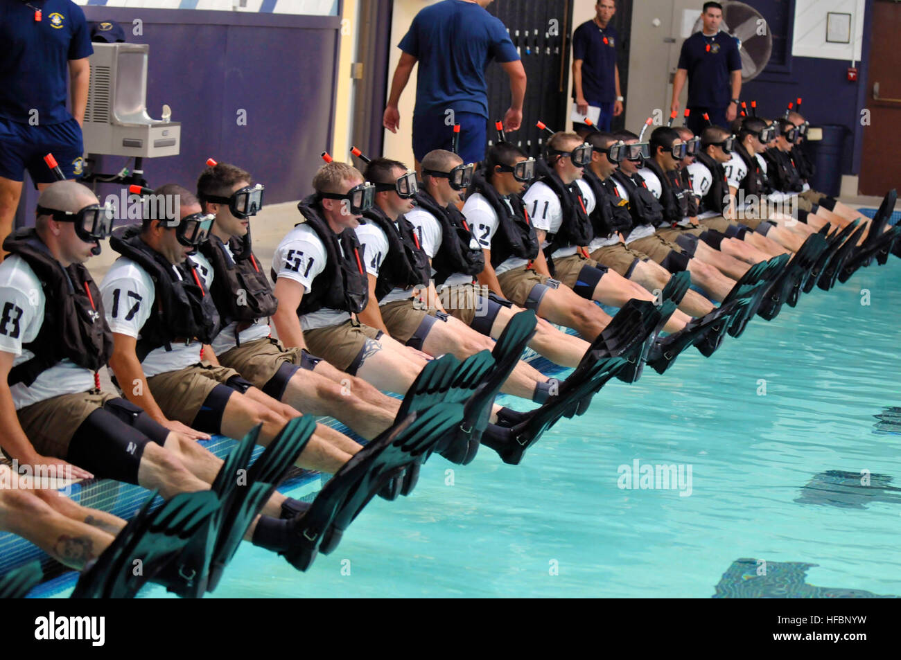 SAN DIEGO (Sept. 5, 2012) Students at the Search and Rescue Swimmer ...