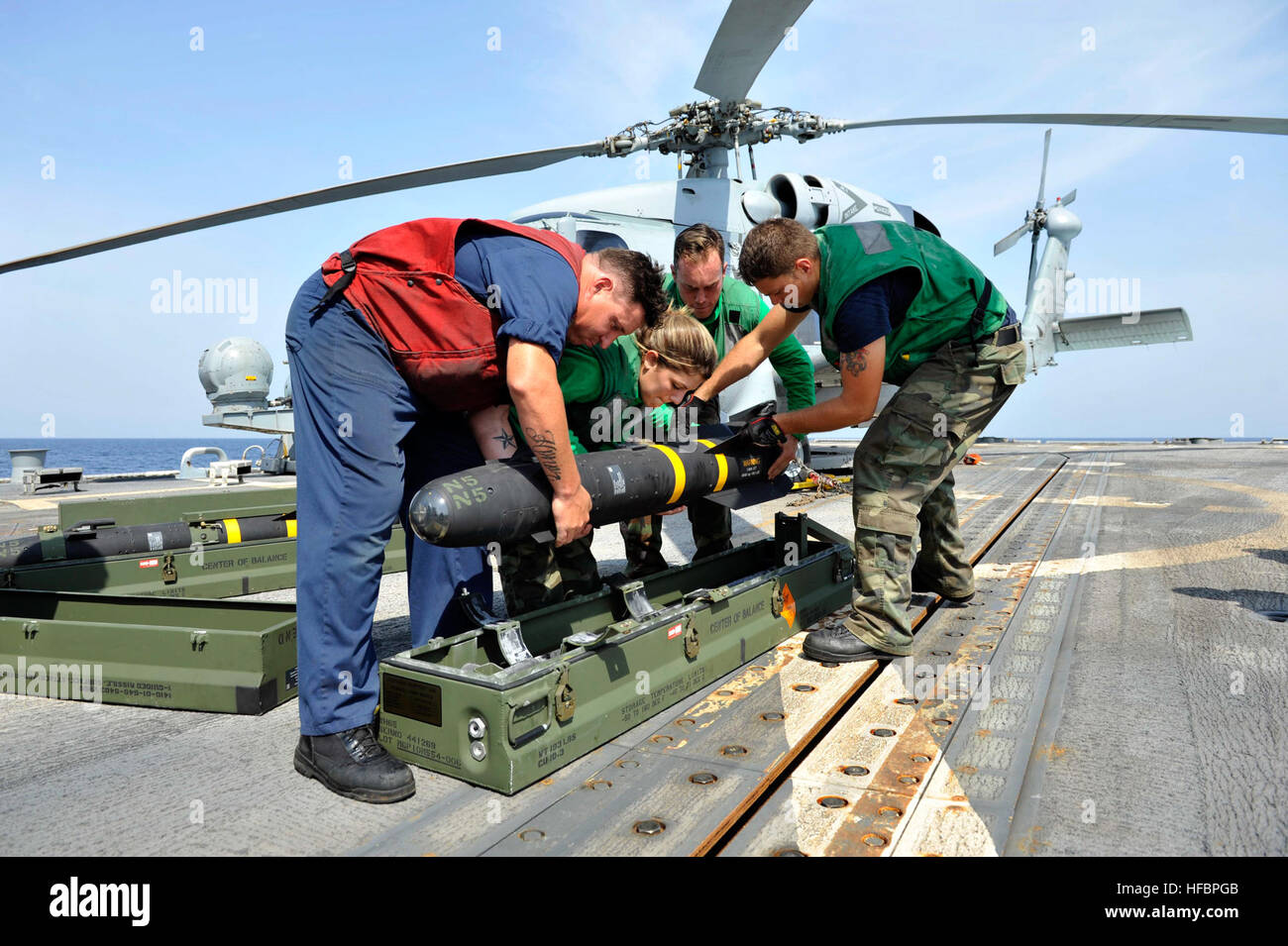 Helicopter anti submarine light squadron hsl 42 hi-res stock ...