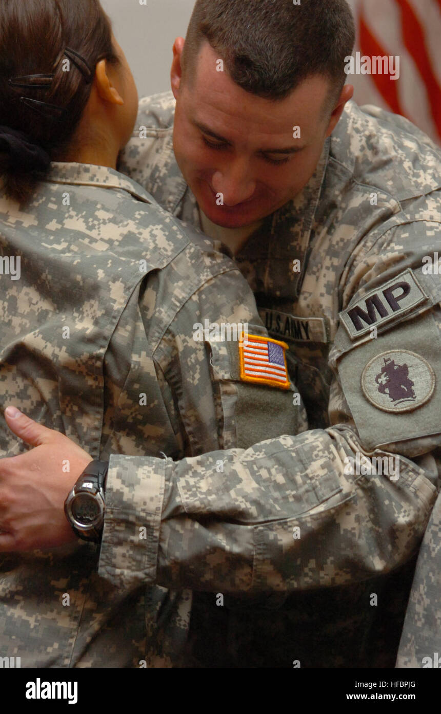 GUANTANAMO BAY, Cuba-Outgoing Company Commander, Capt. Kevin Behler, of ...