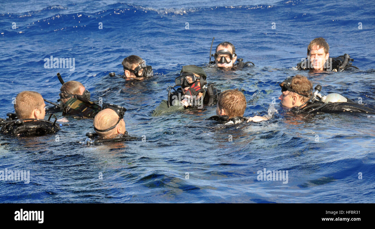 120220-N-ZK869-115 PACIFIC OCEAN (Feb. 20, 2012) Members of SEAL ...