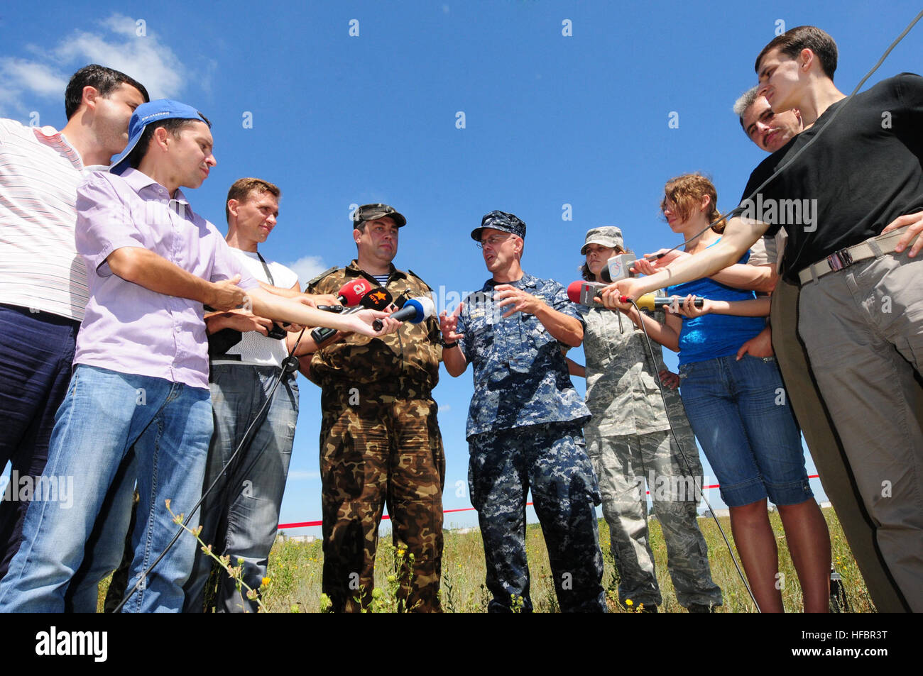 120712-N-FV216-770 ODESSA, Ukraine (July 12, 2012) Capt. Dan Shaffer ...