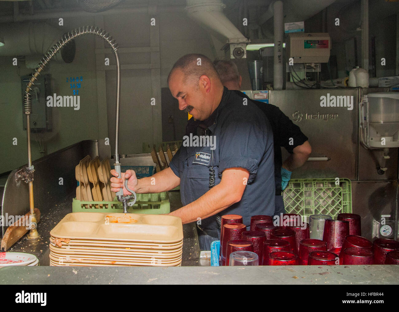 Boatswain’s Mate 1st Class Scott Ruvolo from the 1st Class Petty ...