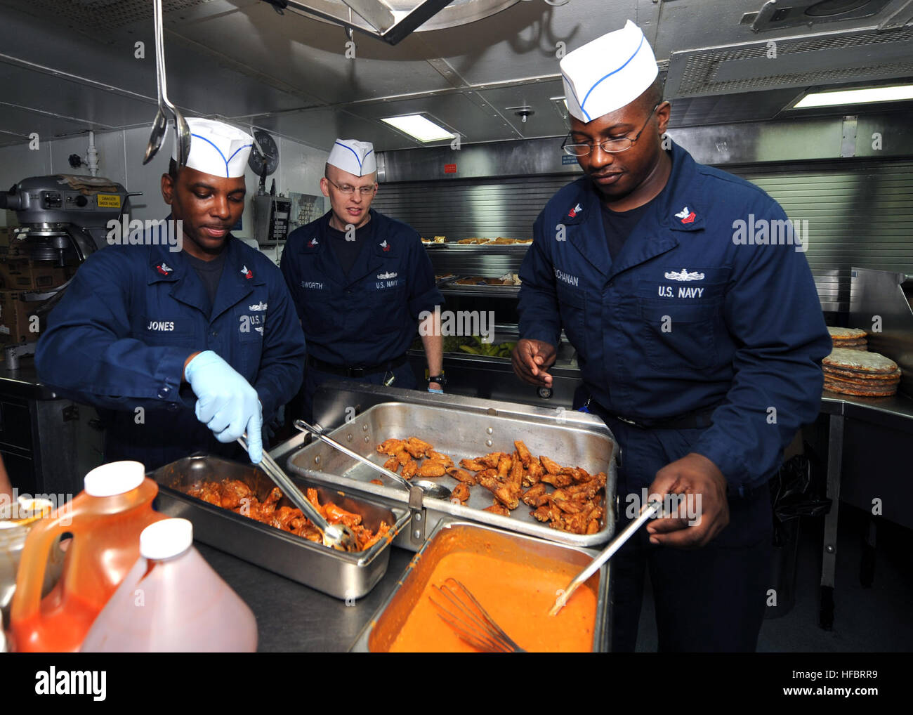 120616-N-PK218-412 ARABIAN GULF (June 16, 2012) The first class petty ...