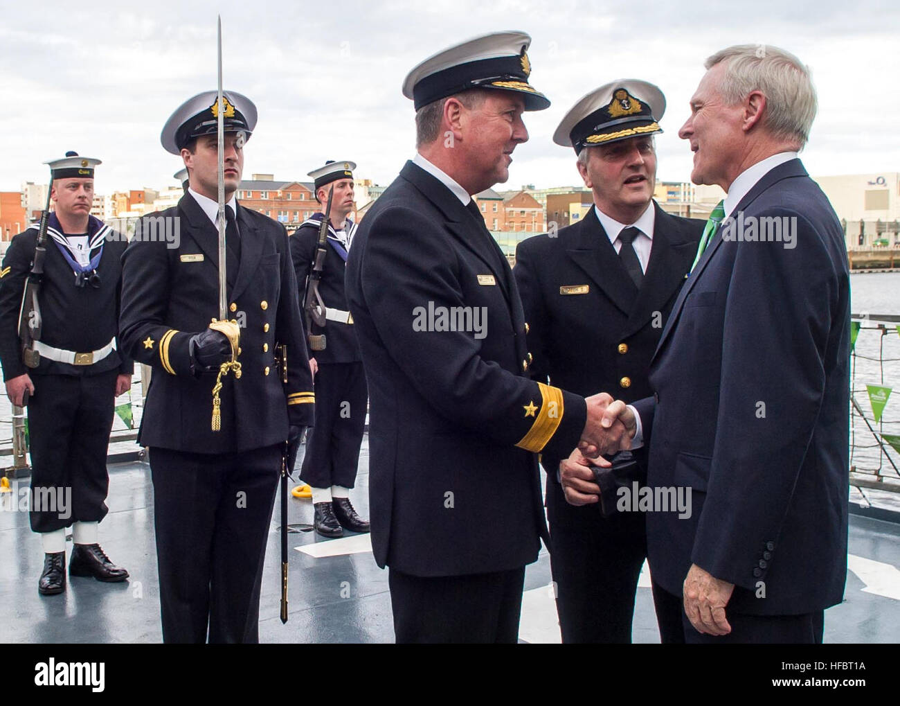 120830-N-AC887-001 DUBLIN, Ireland (Aug. 30, 2012) Secretary of the ...
