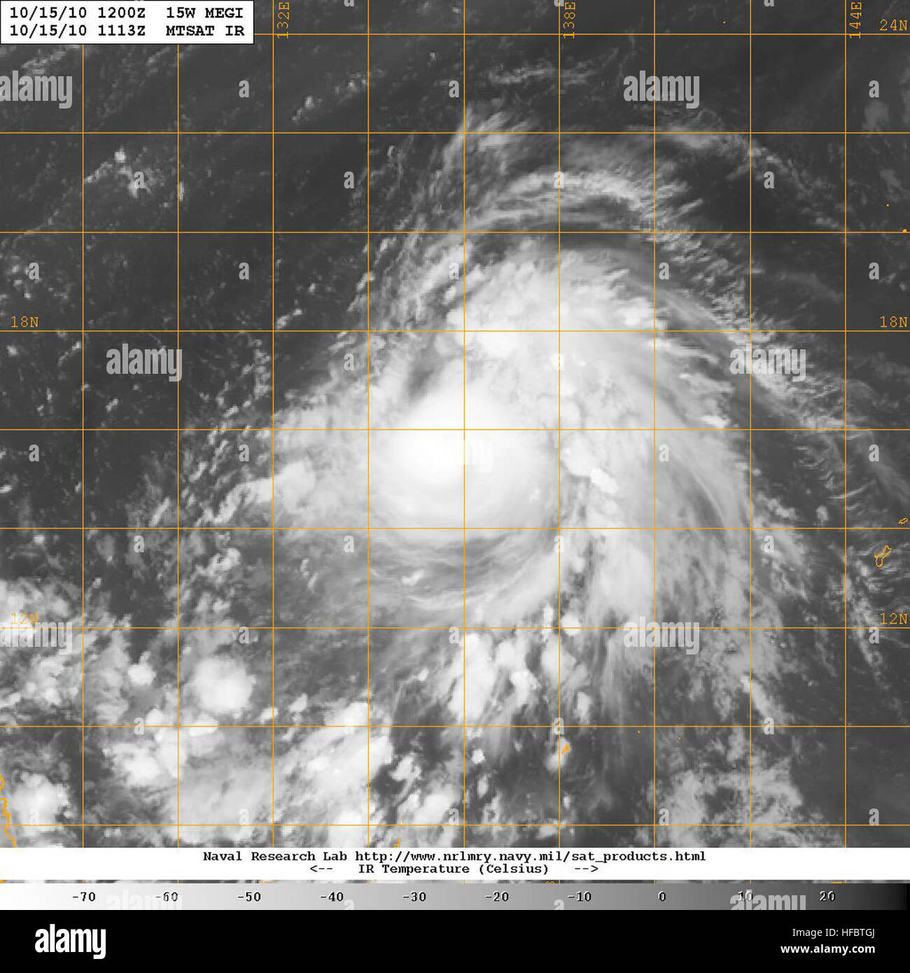 Typhoon megi hi-res stock photography and images - Alamy