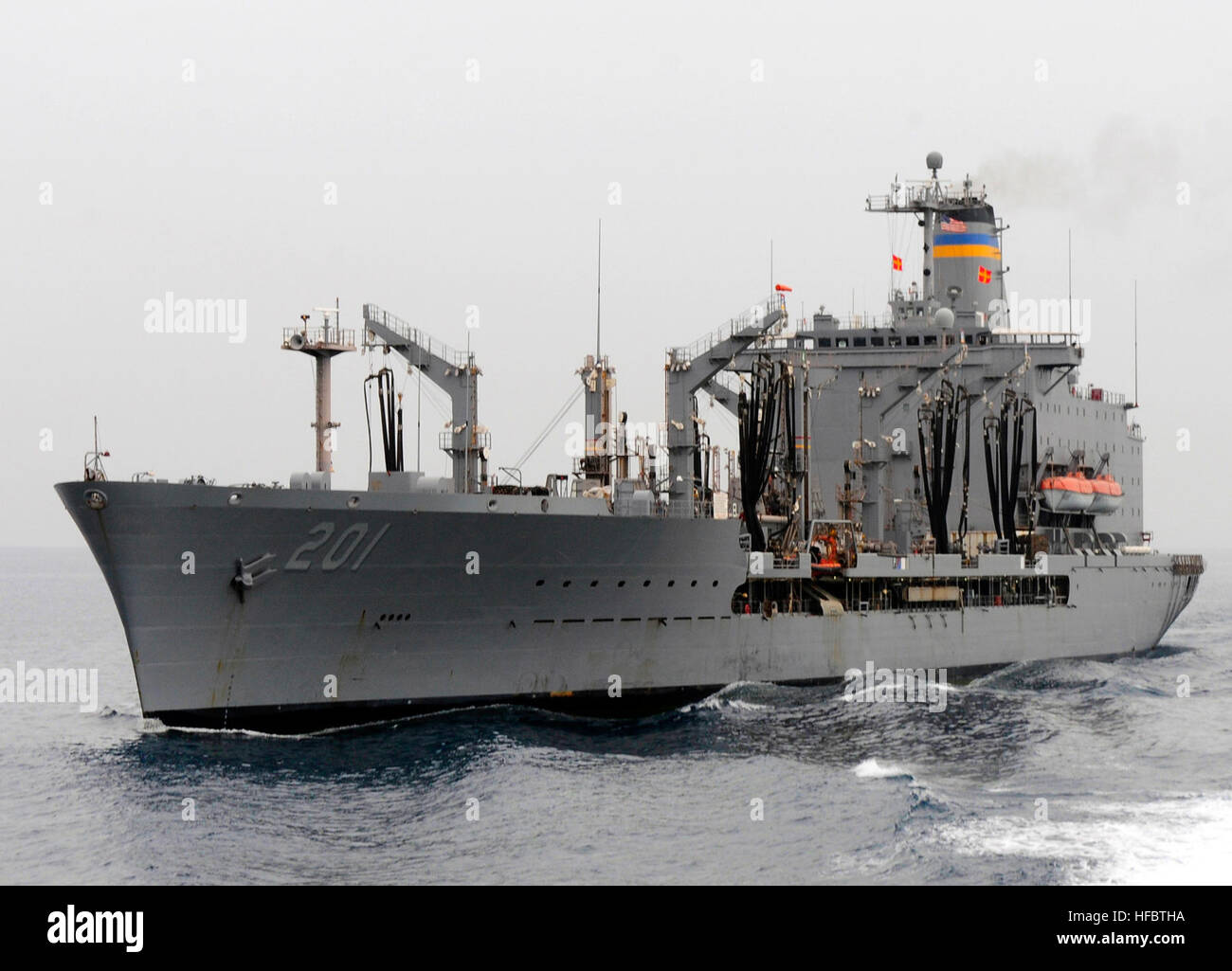 Fleet replenishment oiler usns patuxent t ao 201 hi-res stock ...